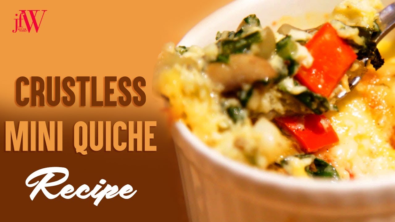 Crustless Mini Quiche Recipe | DIY | Delicious Recipes | JFW Recipe ...
