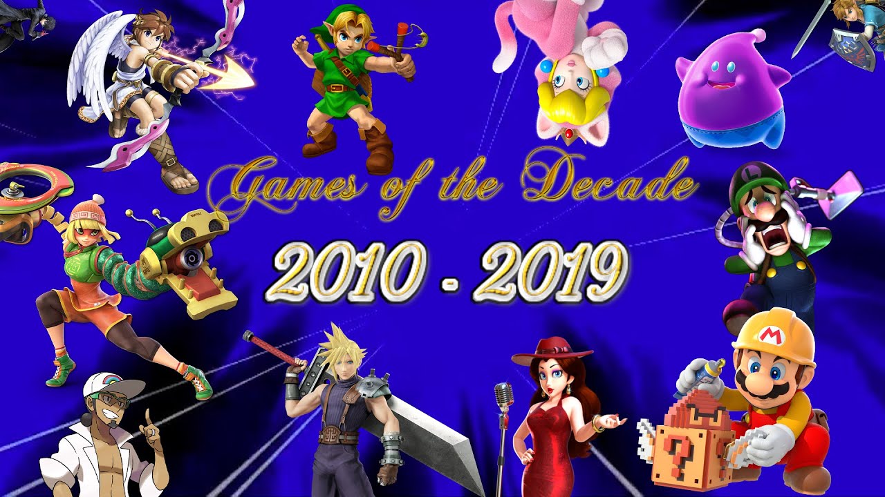 Looking Back This Past Decade | Games of the Decade (2010 - 2019) - YouTube