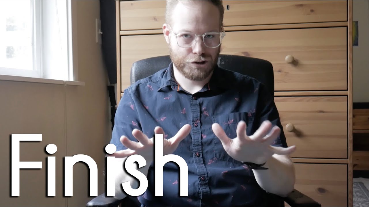Finish Sign Language Sign