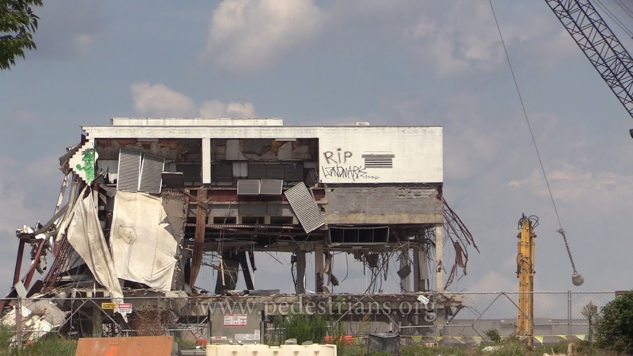 Landmark Mall Demolition (Part 8 - Lord & Taylor) - YouTube