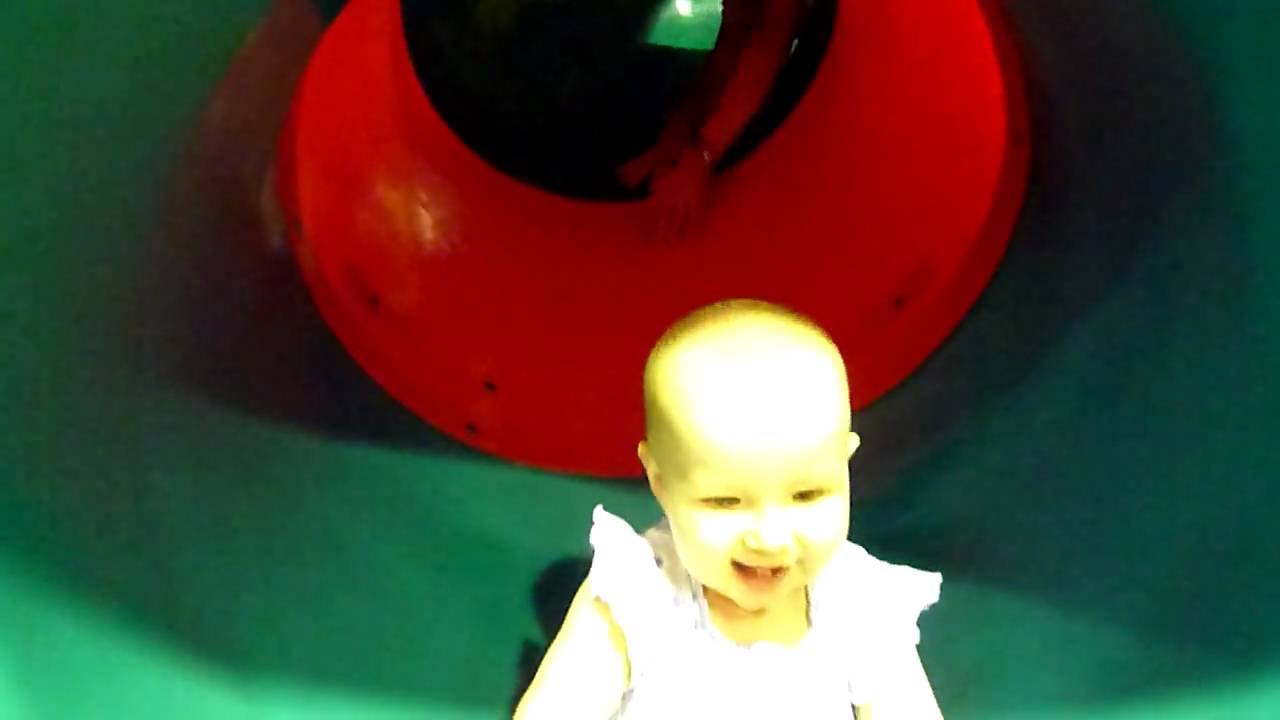 Down the slide - Weeeeee! - YouTube