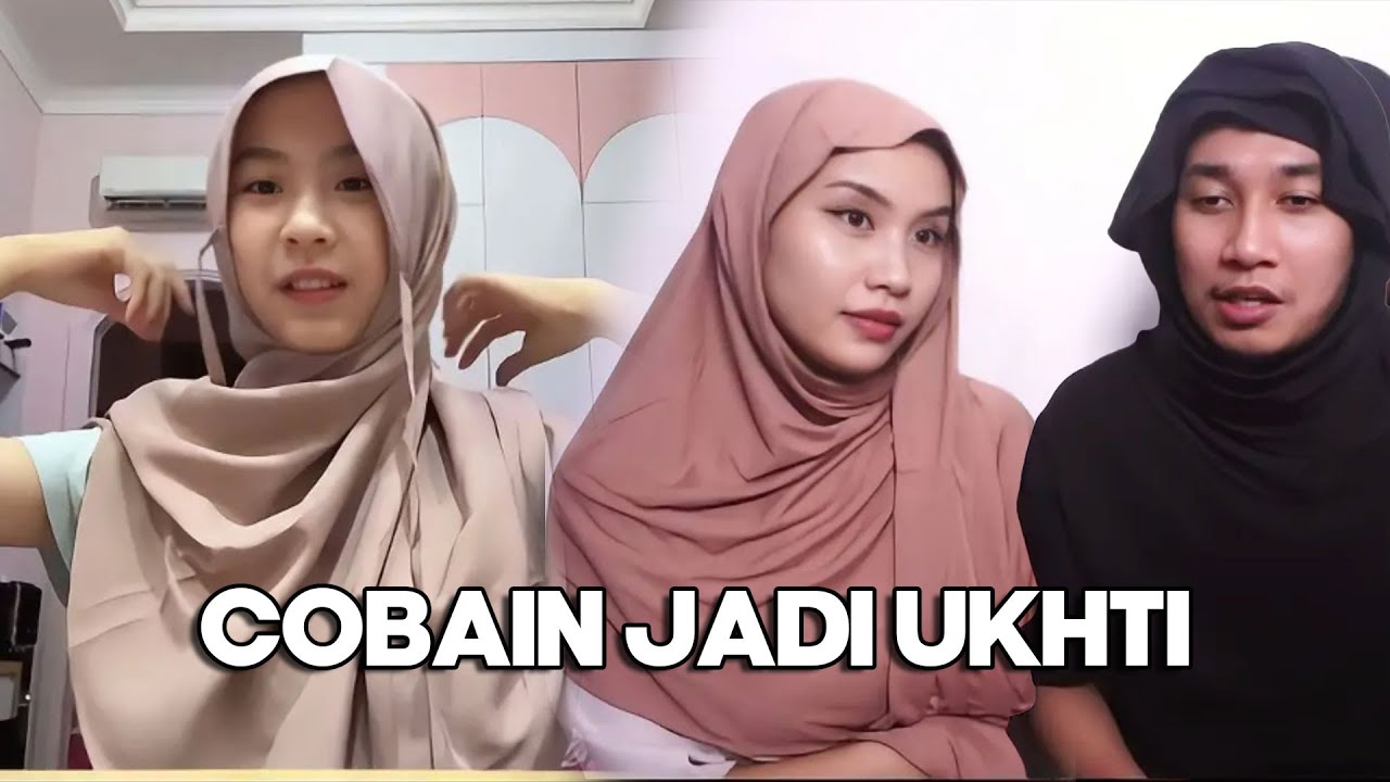 Pertama Kali Cobain Hijab, Langsung Jadi UKHTI CHINDO - YouTube