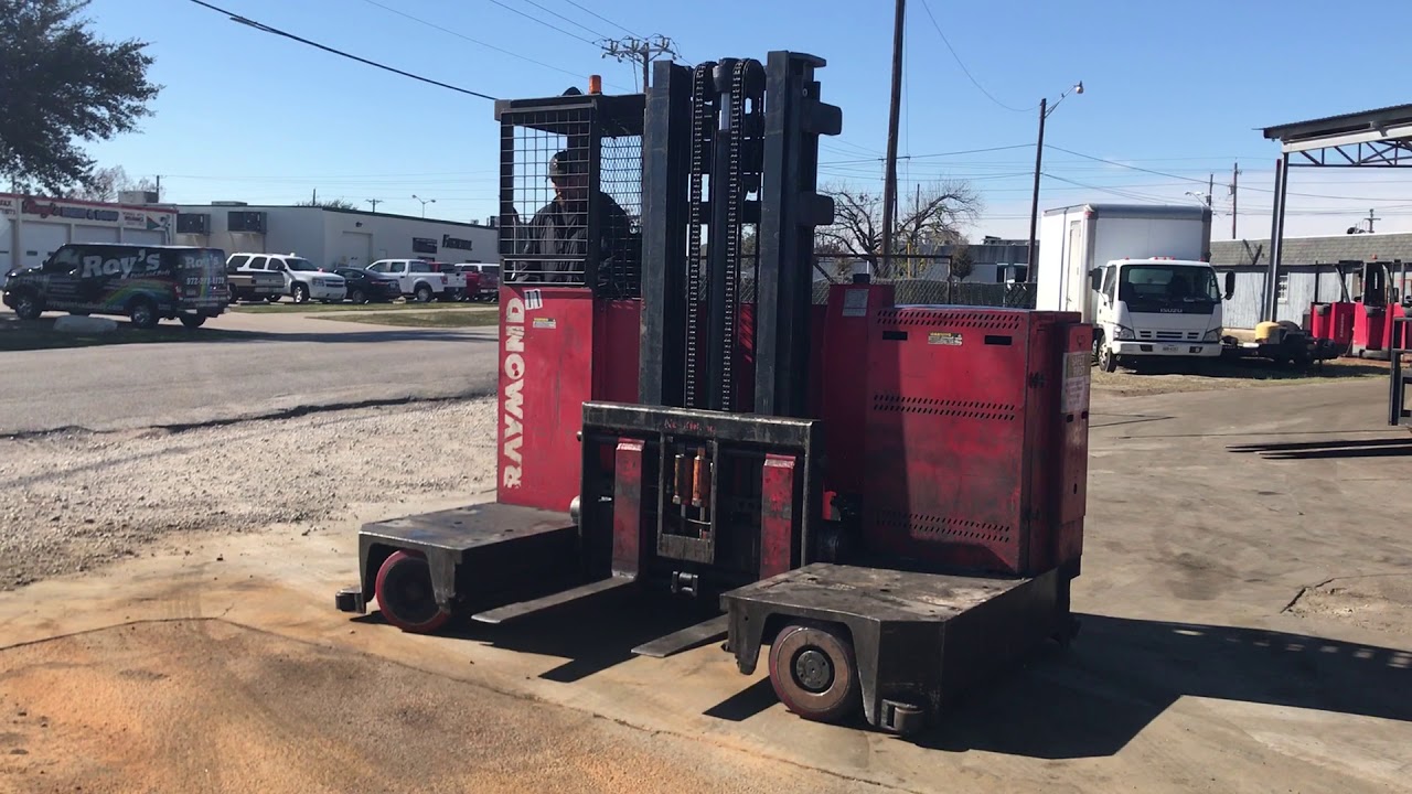 Raymond 10,000lbs Side Loader - YouTube