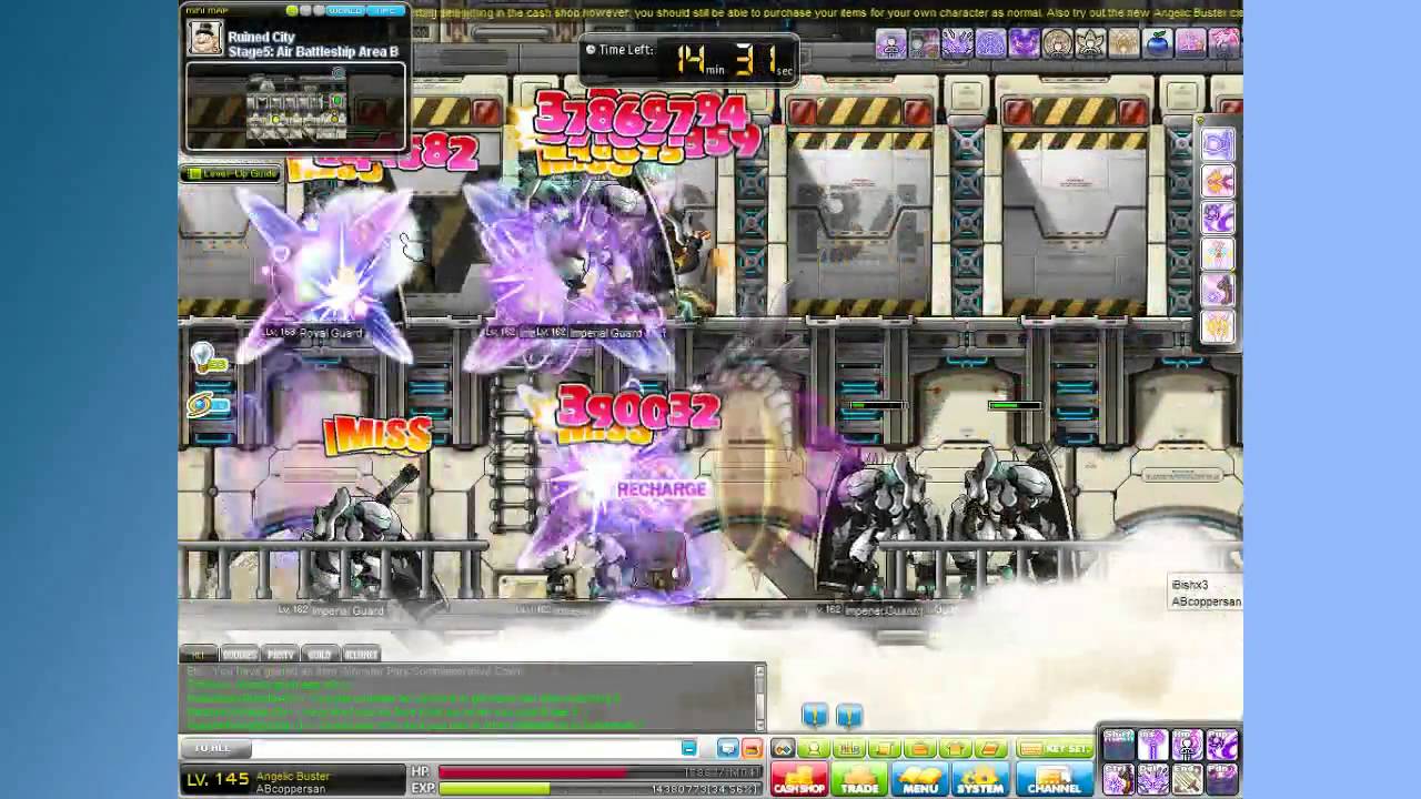 MapleStory Angelic Buster 24 hourish livestream - YouTube