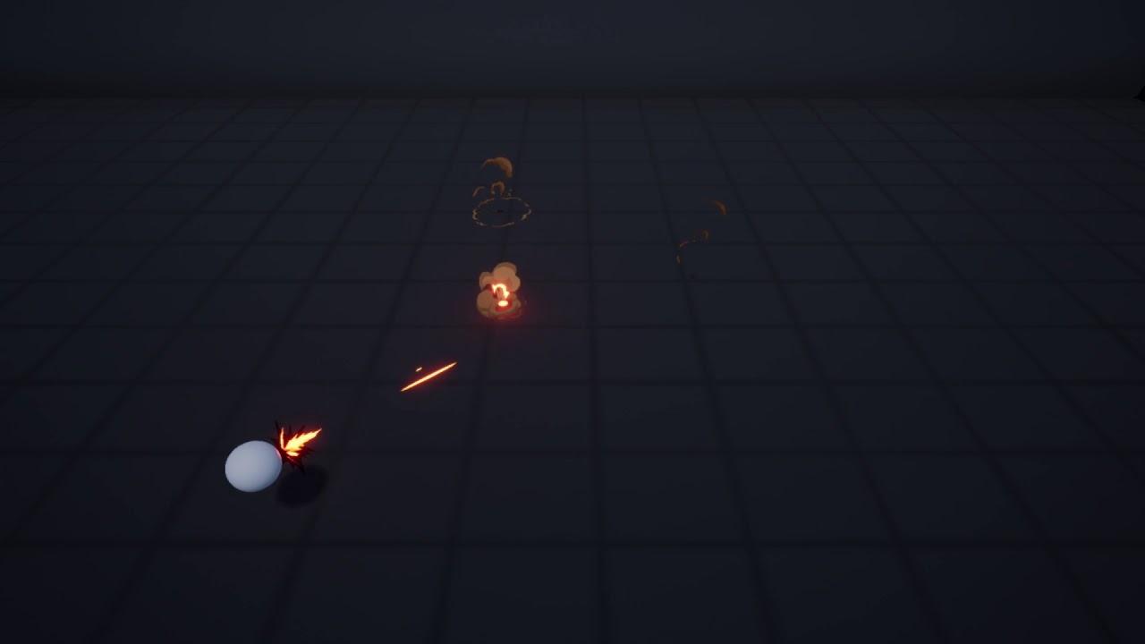 [VFX] Cartoon Style - muzzle and impact (WIP) - YouTube