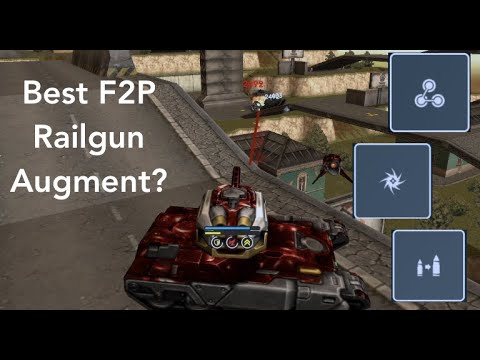 Best Crystal Railgun Augment - Gameplay + Review / Tanki Online - YouTube