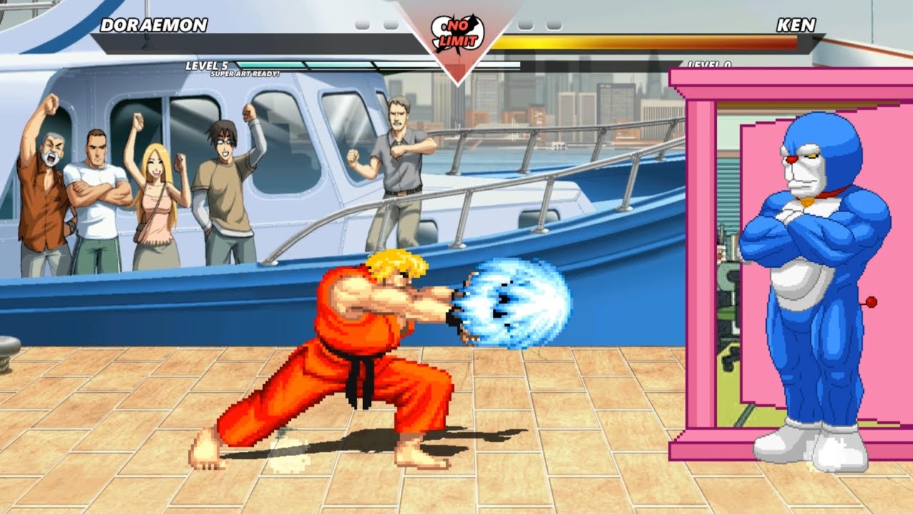 DORAEMON vs KEN - The most epic fight ever made ! - YouTube