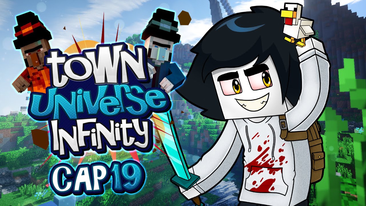 TOWN UNIVERSE INFINITY: JEFF THE KILLER ESTÁ AQUÍ #19 (MINECRAFT SERIE ...