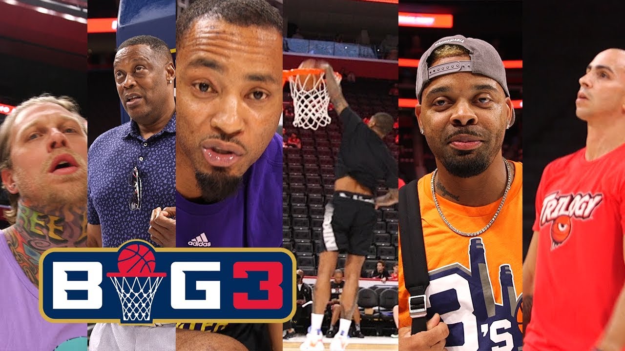 BIG3 Opening Day | Practice is in Session in Detroit - YouTube