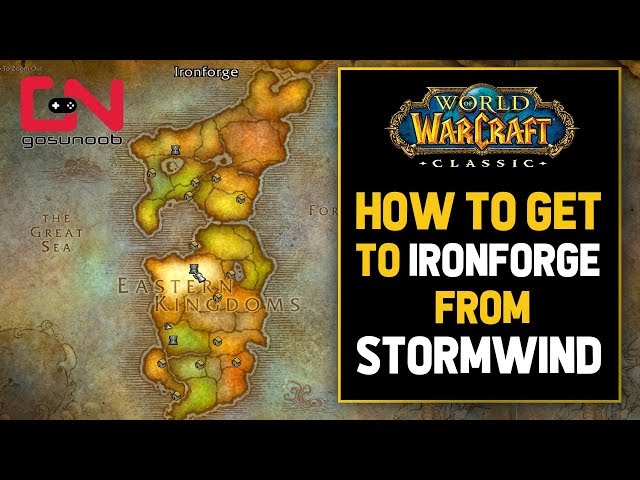 Ironforge Map