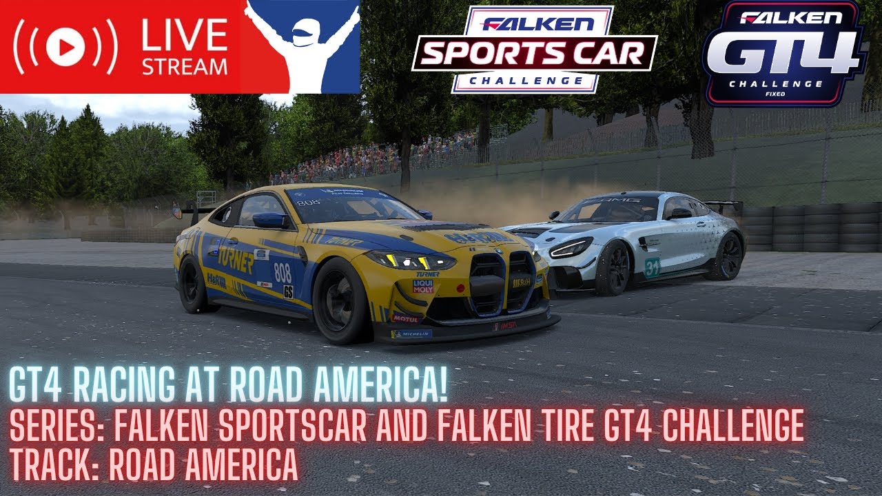 Top Split iRacing Falken Sports Car & Falken Tire GT4 Challenge races ...
