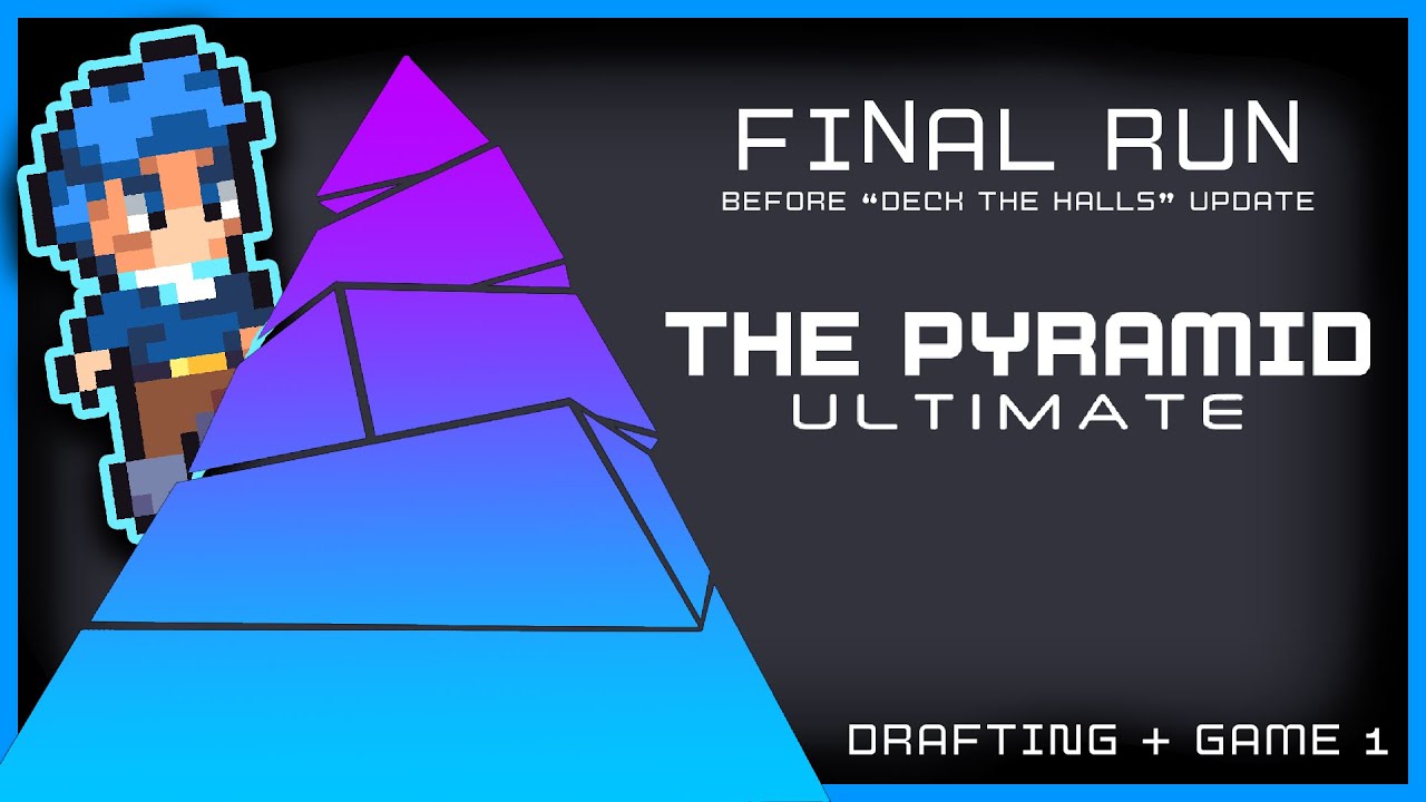 Final PYRAMID RUN before the New Update! | The Pyramid: Draft + Game #1 ...