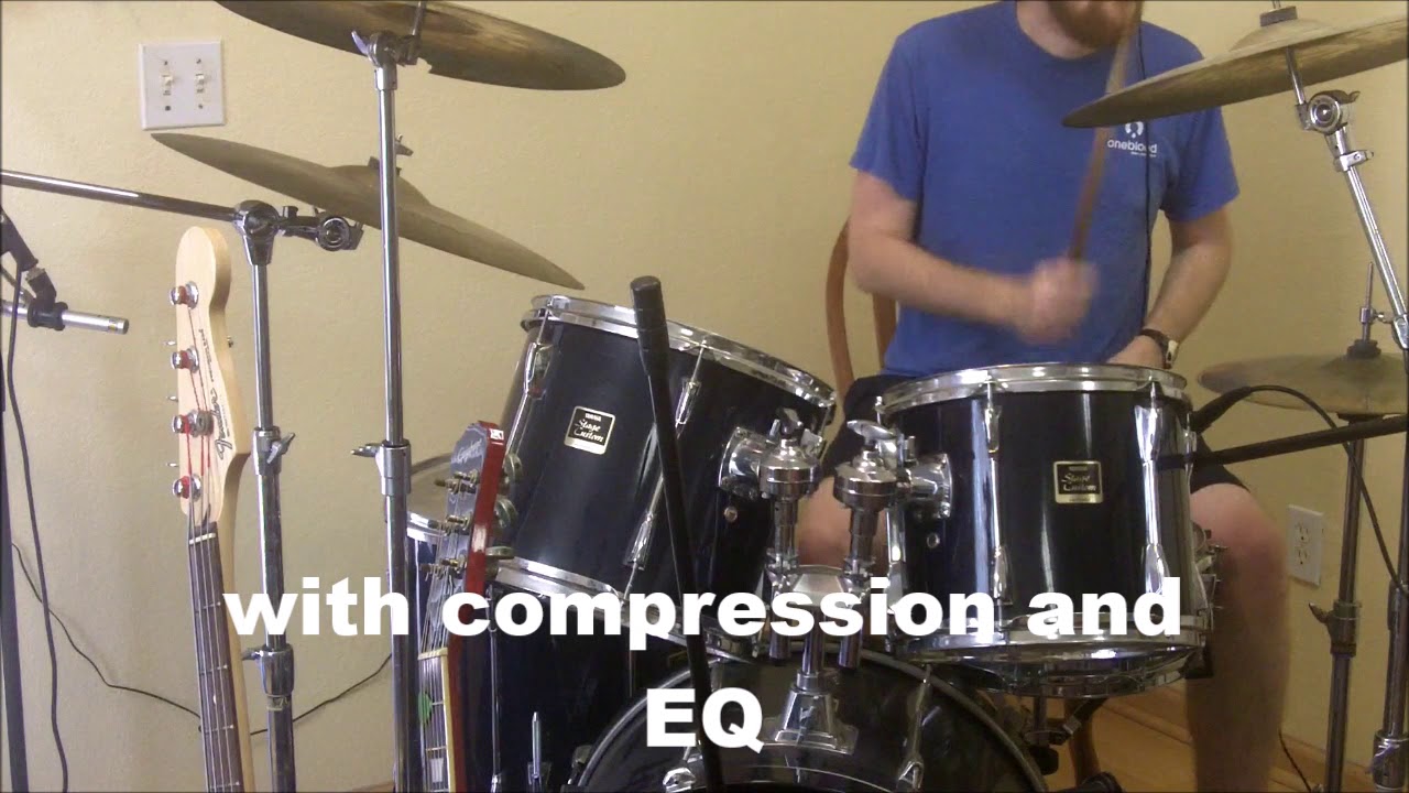 Drum Recording Test - YouTube