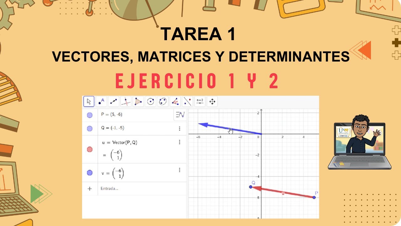Álgebra Lineal. Explicación tarea 1. Ejercicio 1 - YouTube