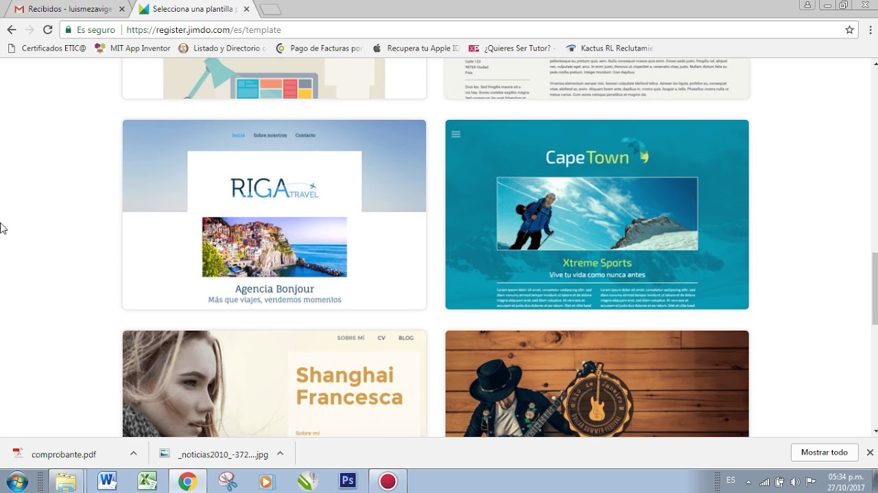 TUTORIAL JIMDO - YouTube