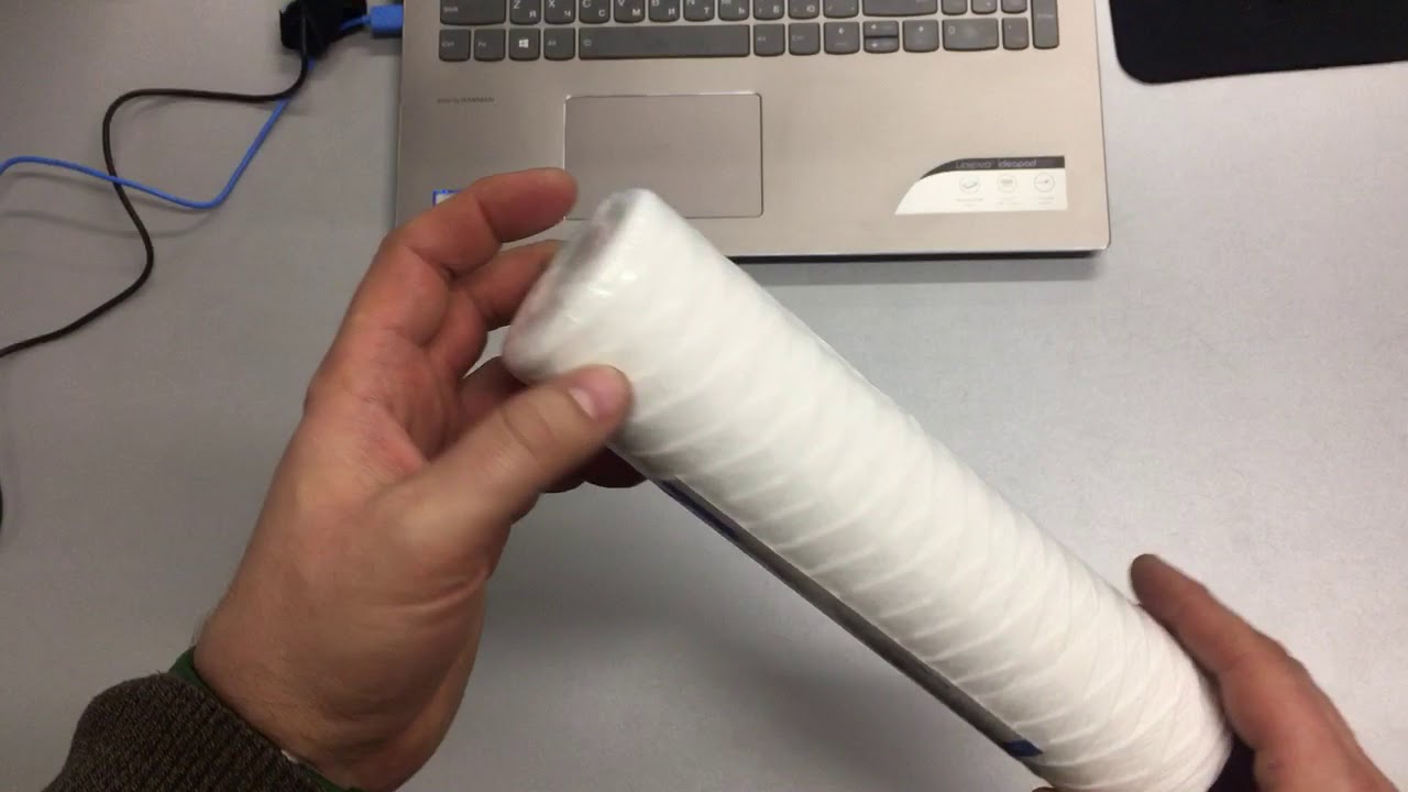 Ecosoft SW-PP1, SW-PP5, SW-PP10, SW-PP20 Обзор картриджей из полипропиленовой нити - YouTube