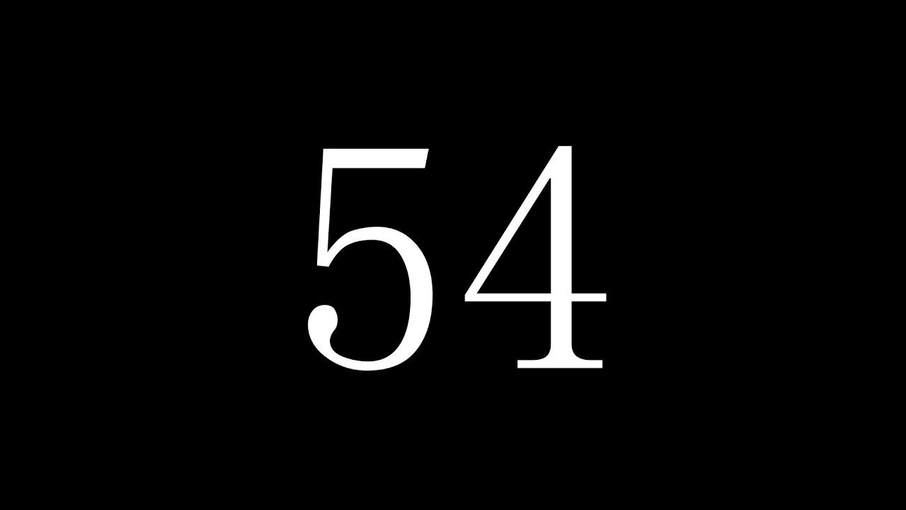 Counting Challenge - Can You Keep Up? (Day 54) | 54 second timer - YouTube
