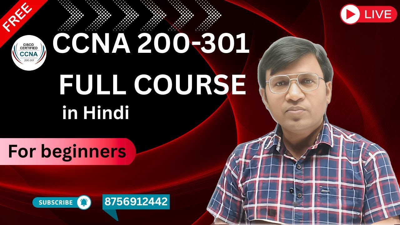 CCNA Full Course 🔥 | Complete Networking Training for Beginners | Free ...