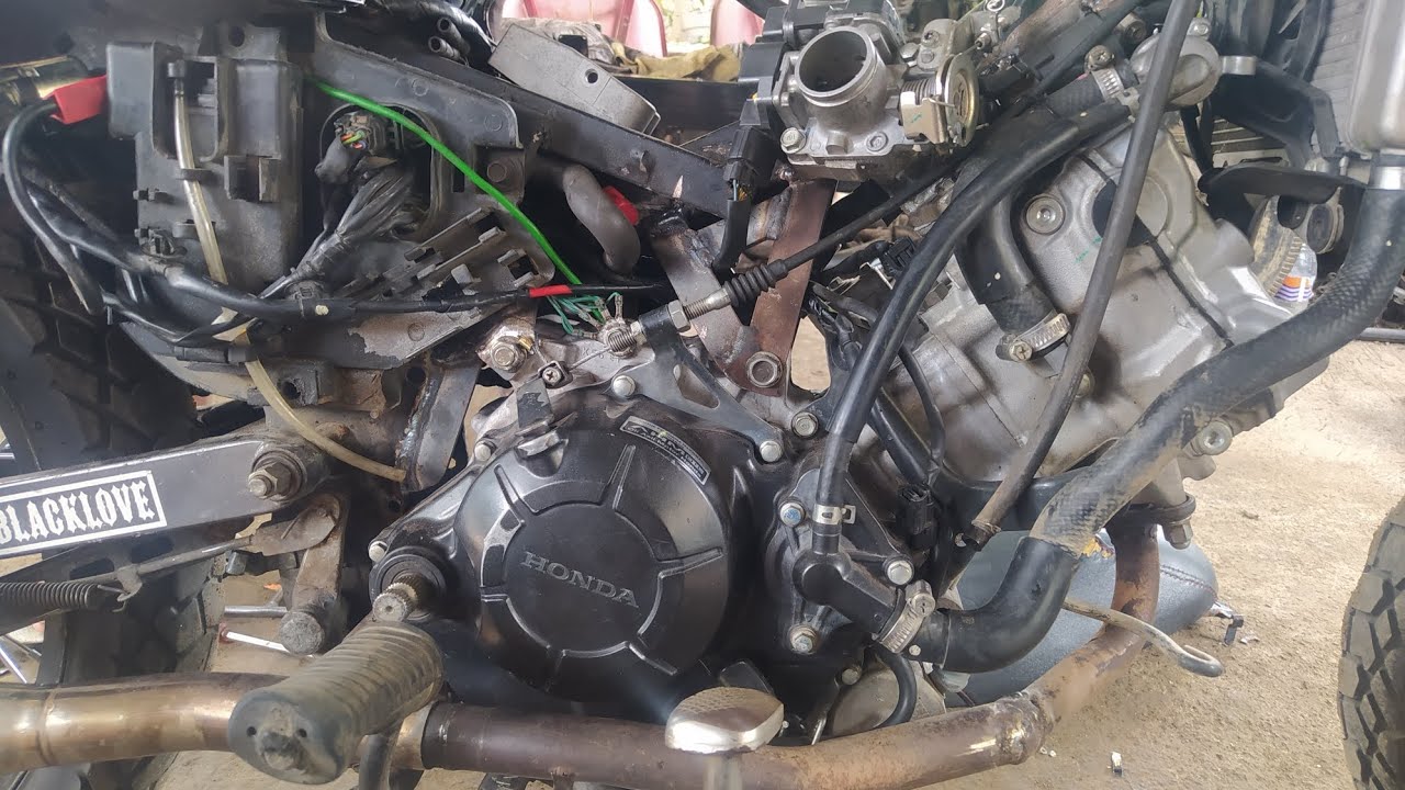 Supra mesin Dohc (Cbr, Sonic, GTR) Perakitan Bagian 2 - YouTube