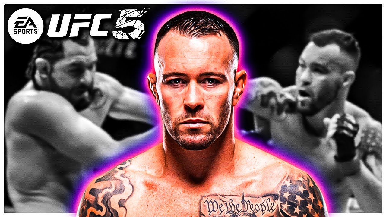 COMPETITIVE FIGHTS W/ COLBY COVINGTON ON UFC 5! - YouTube