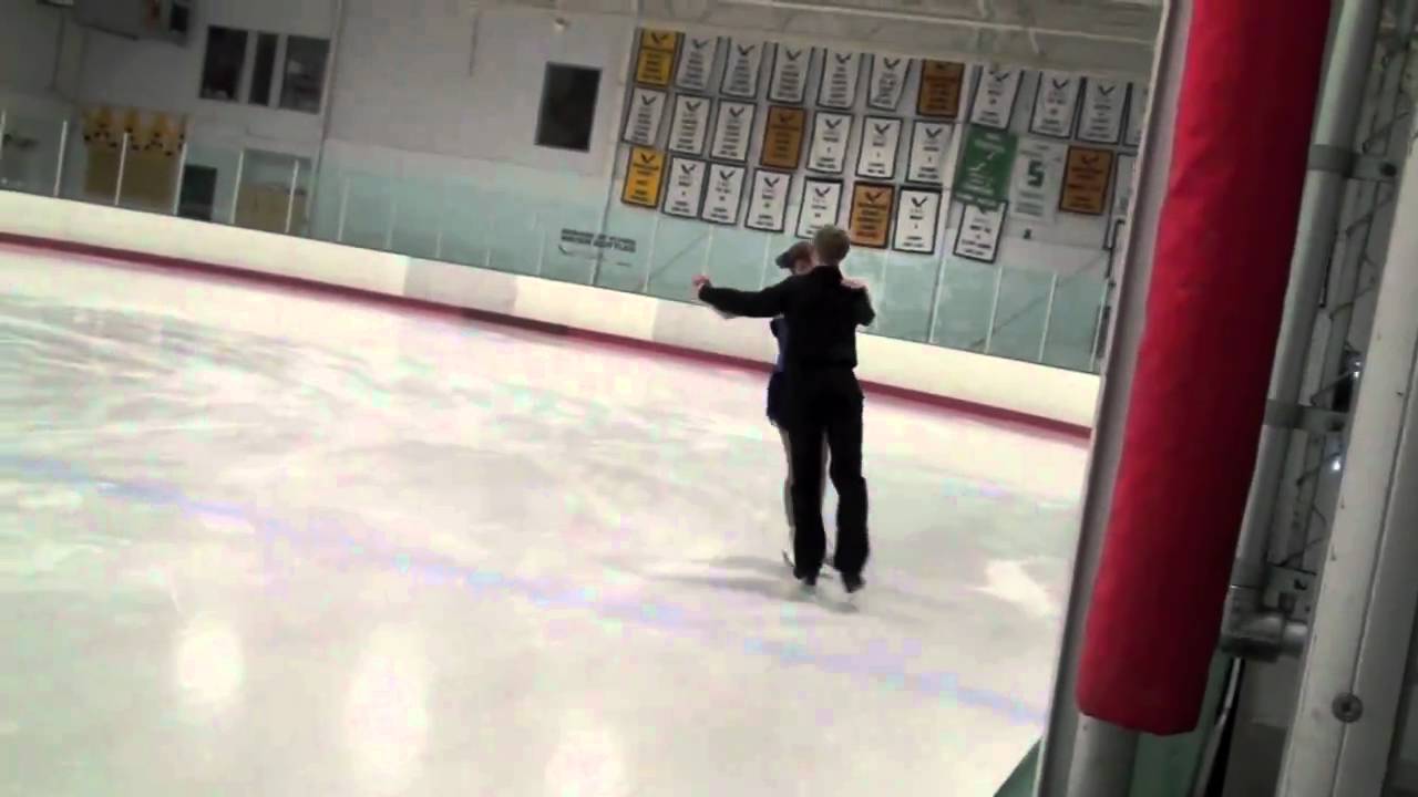 Ice dance test Fourteenstep - YouTube