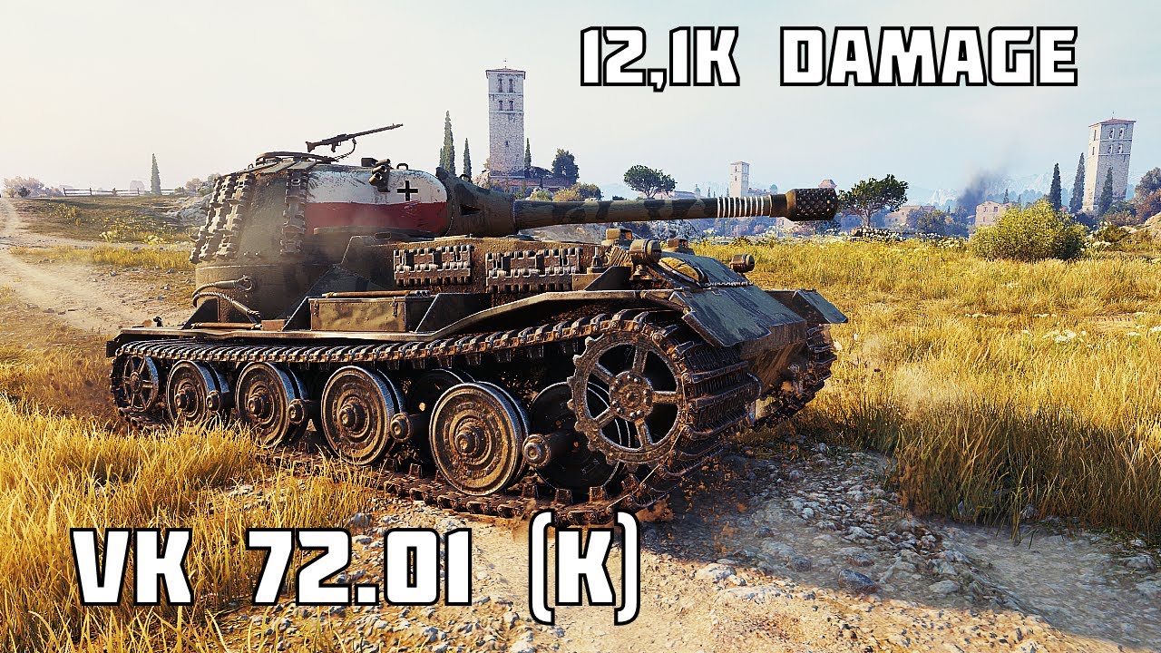 VK 72.01 (K) • 12,1K DAMAGE 7 KILLS • World of Tanks - YouTube