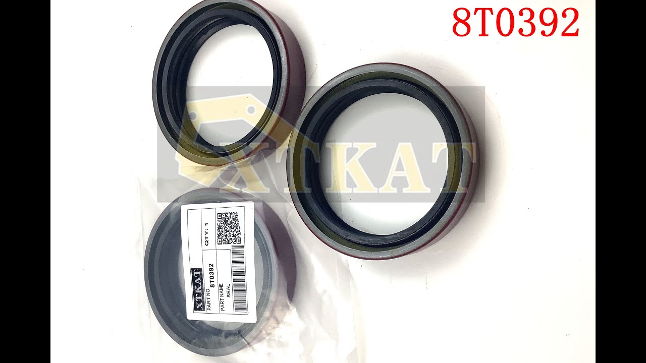 8T0392 Oil Seal Fits Caterpillar 816F 816F II 815B 815F 815F II - YouTube