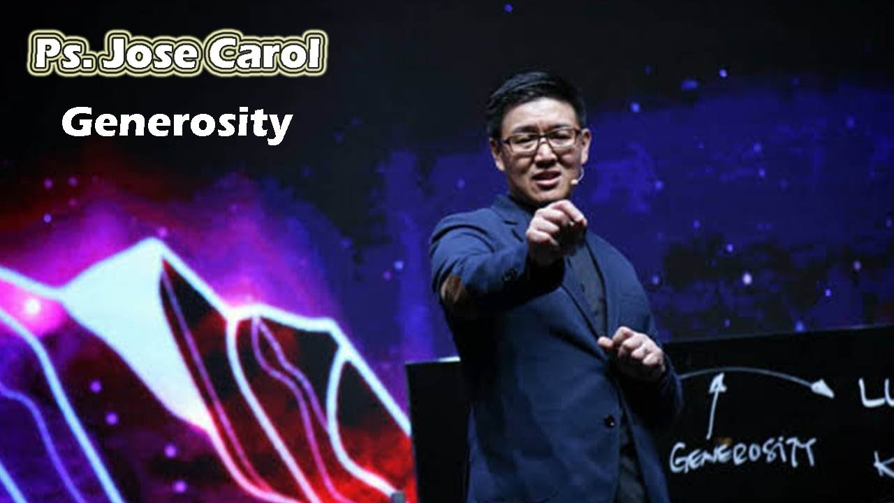 God's Message - Ps. Jose Carol - Generosity - YouTube