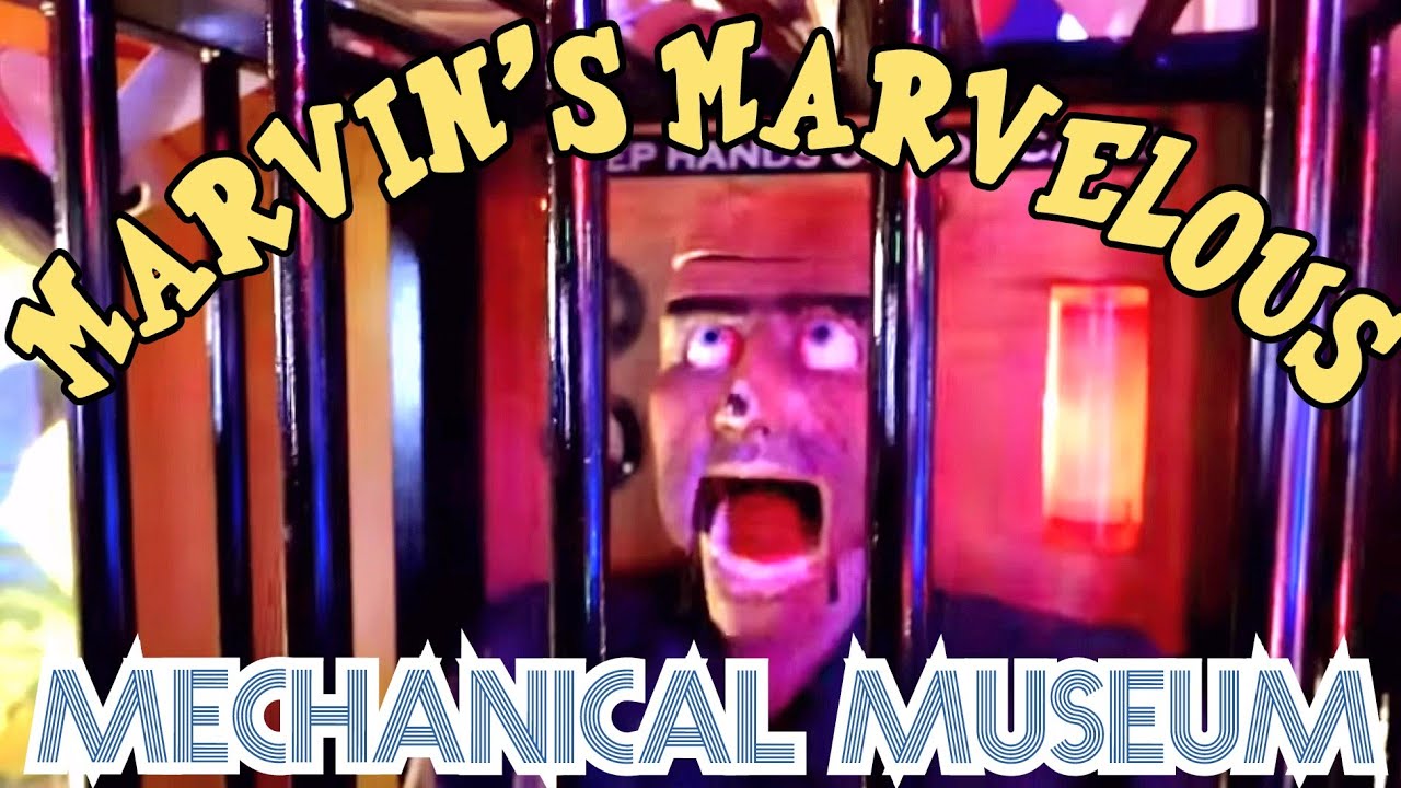 ICONIC Marvin's Marvelous Mechanical Museum - YouTube