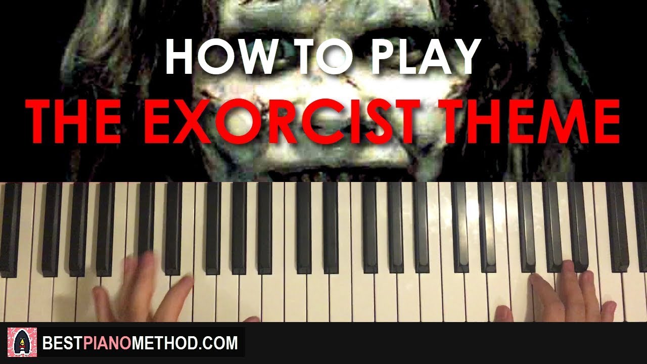 HOW TO PLAY - The Exorcist Theme (Piano Tutorial Lesson) - YouTube