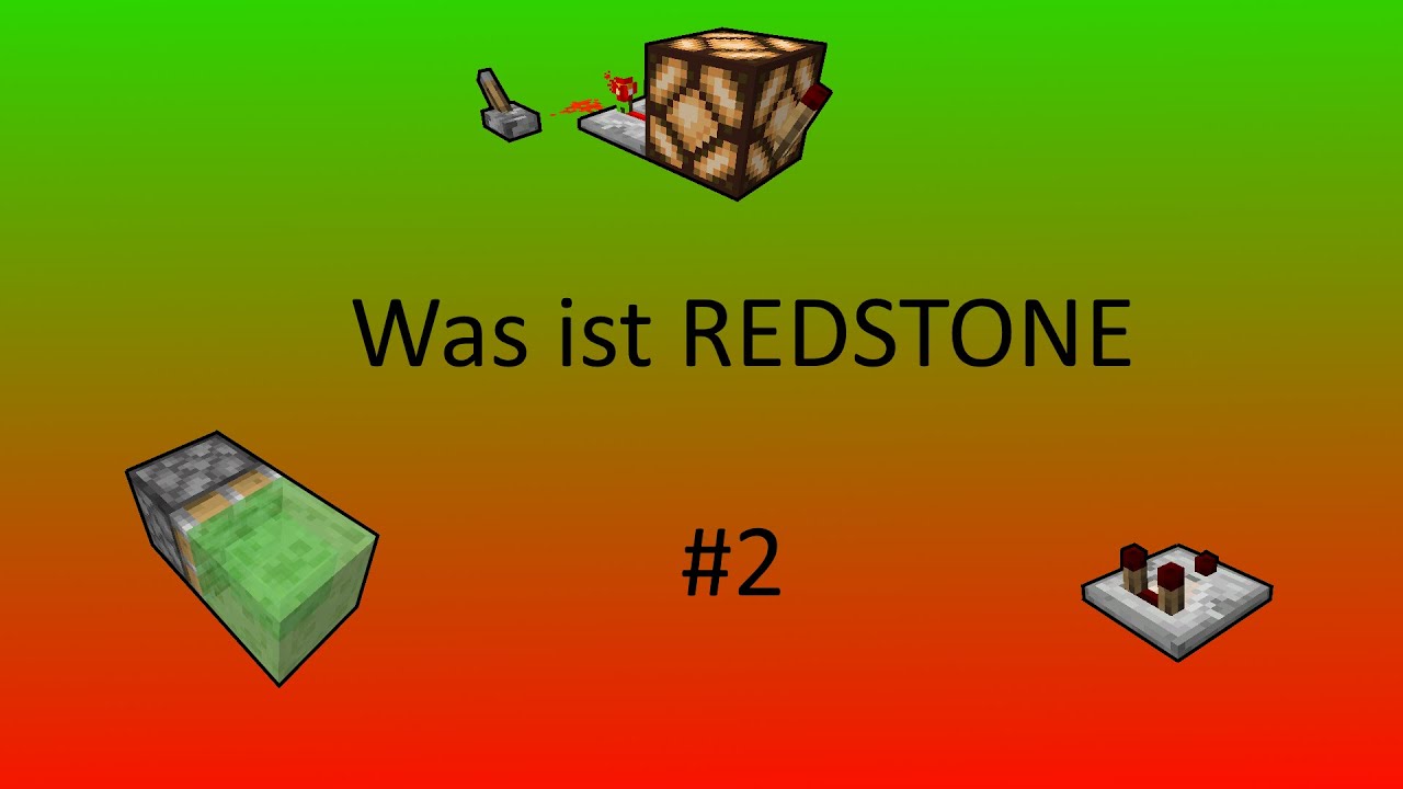 Was ist Redstone#2 - YouTube