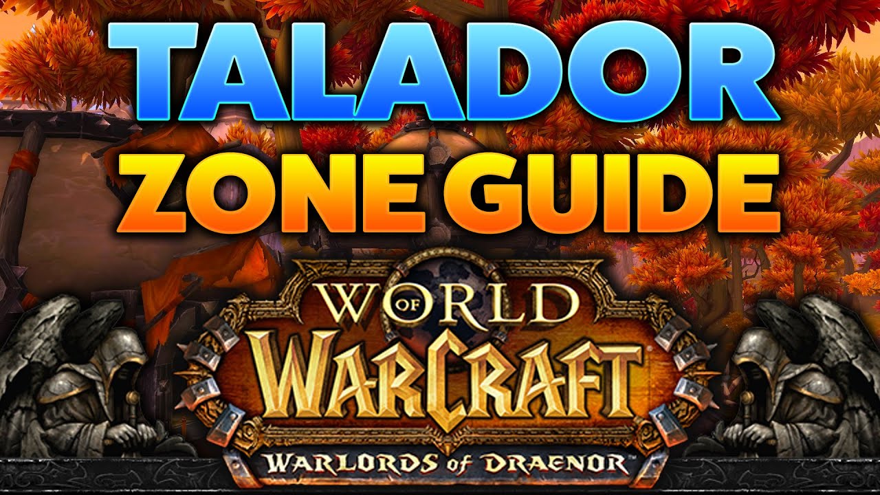The Only Way to Travel | Talador WoW Guide - YouTube