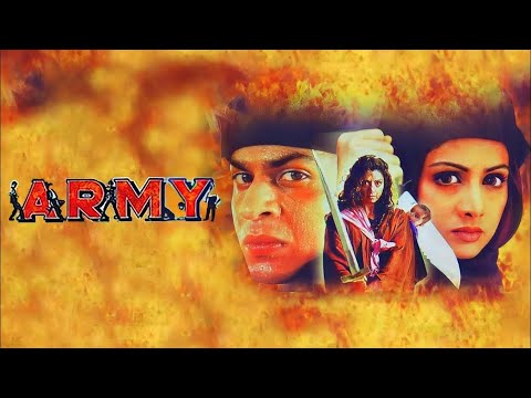 ARMY (जवान) Full Movie | Shah Rukh Khan, Sridevi, Danny Denzongpa | SRK Hindi Movie