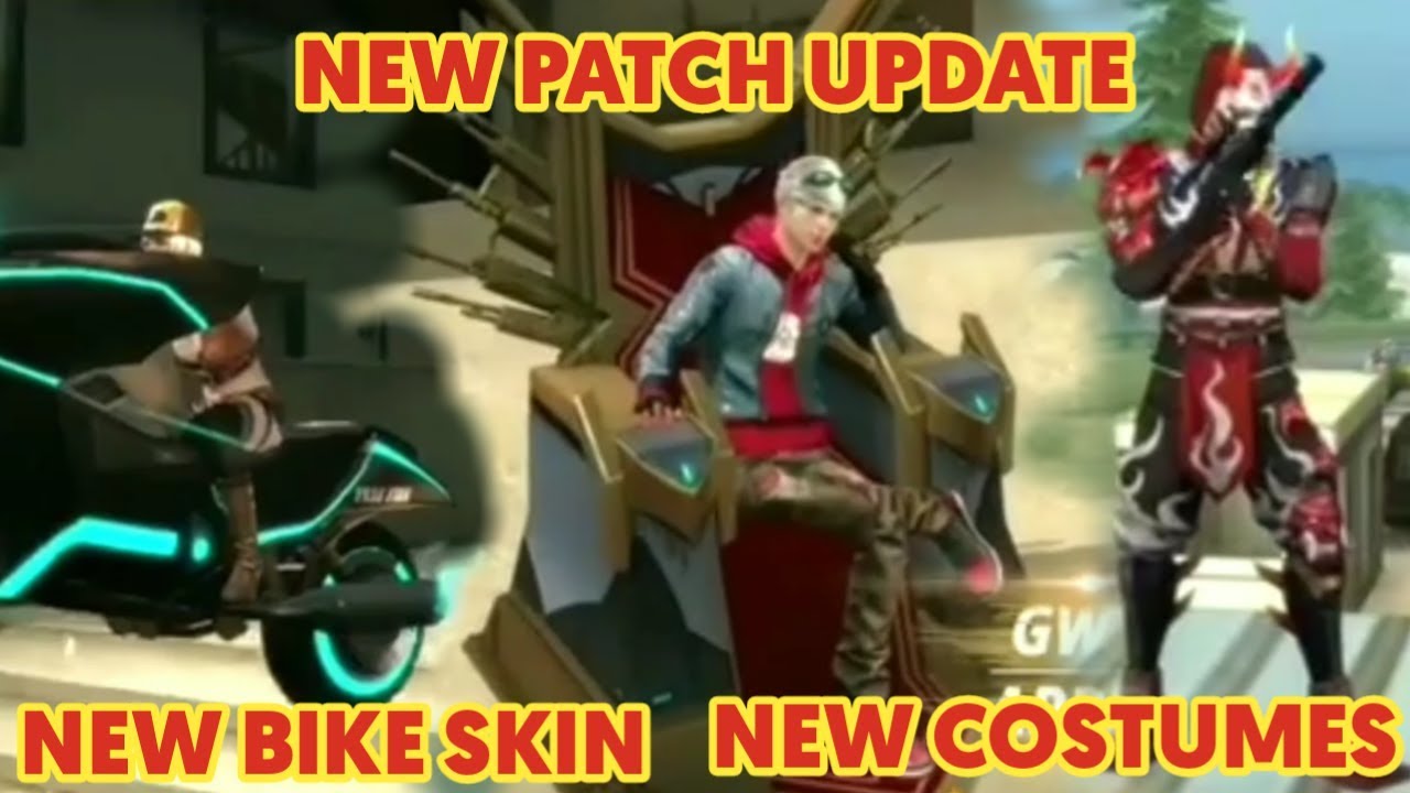 FREE FIRE : NEW PATCH UPDATE REVIEW | THRONE UPDATE IN NEW UPDATED MAP ...