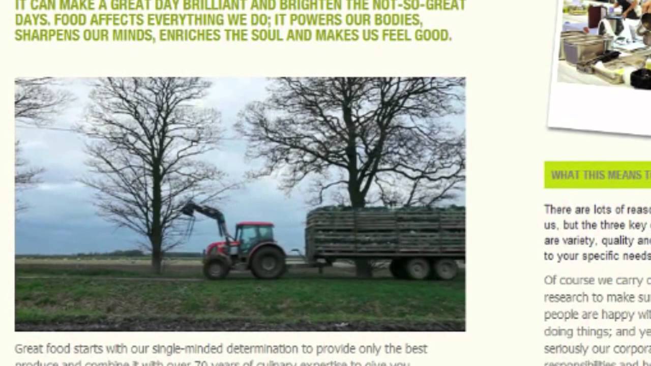 Eurest Food - website build - YouTube