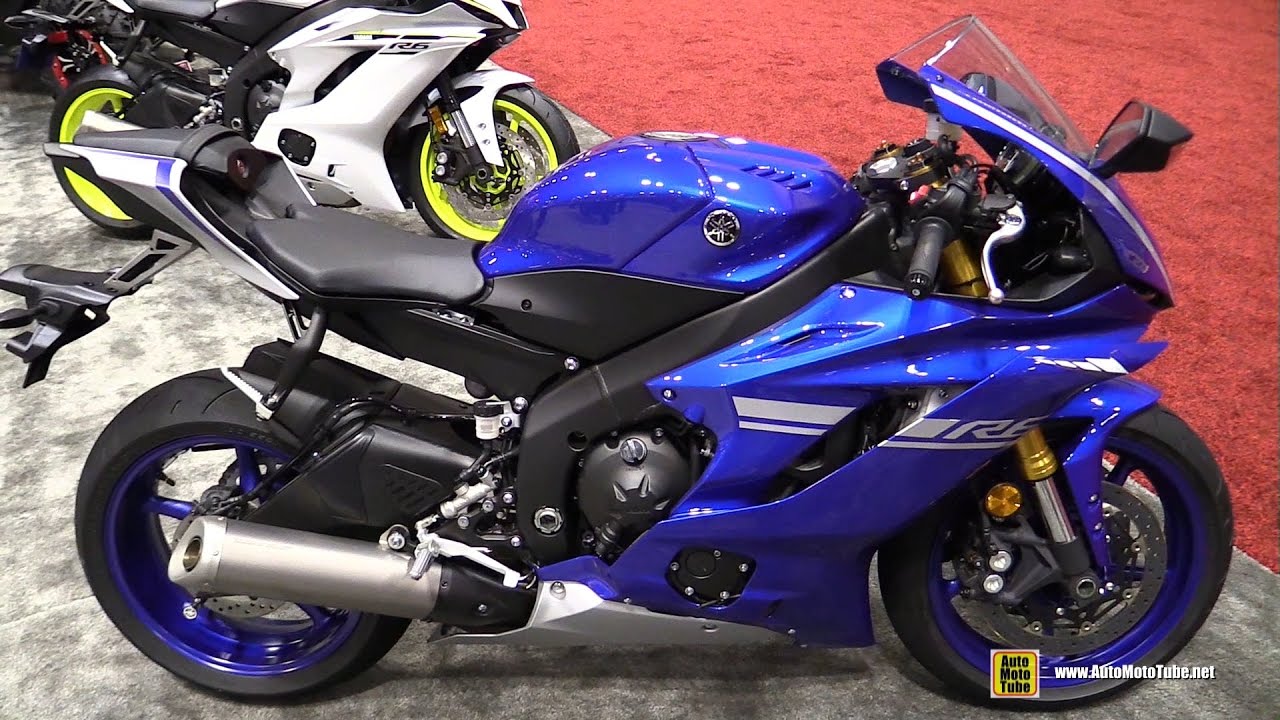 2017 Yamaha R6 - Walkaround - Debut at 2016 AIMExpo Orlando - YouTube