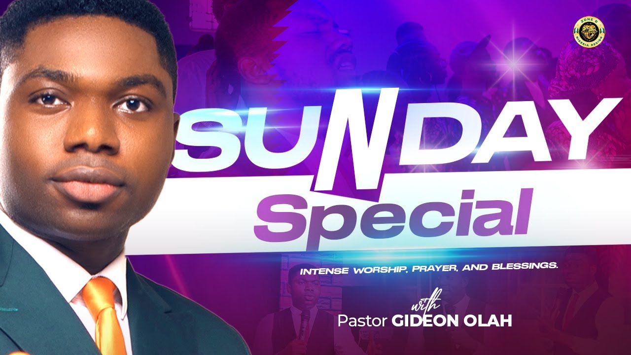 LIVE: SUNDAY SERVICE WITH PASTOR GIDEON (FIRST SERVICE) - YouTube