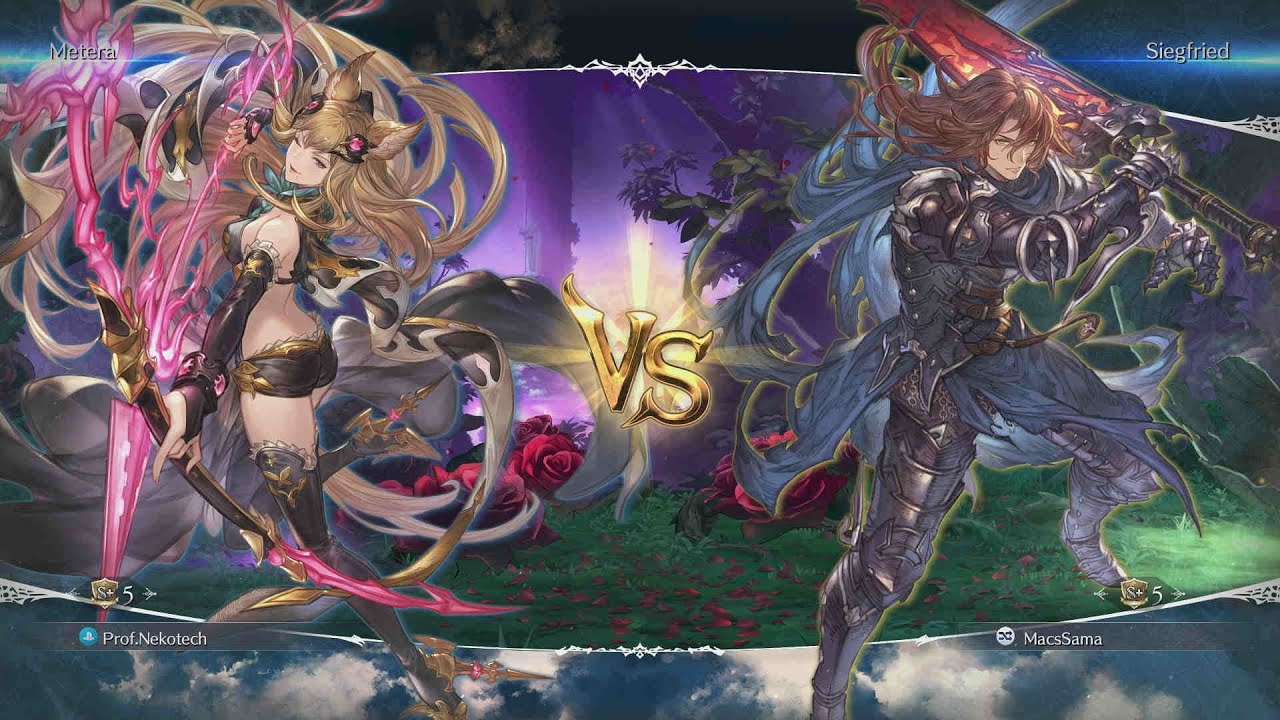 GBVS Rising High Level Nekotech (Metera) VS MacsSama (Siegfried) - YouTube
