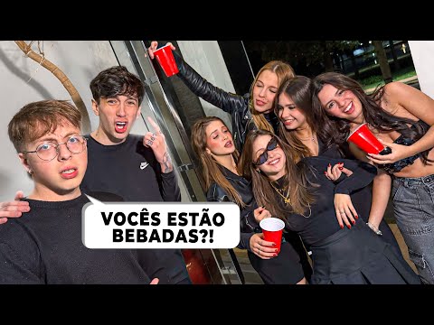 FINGIMOS CHEGAR BÊBADAS DA BALADA E OS MENINOS SURTARAM!