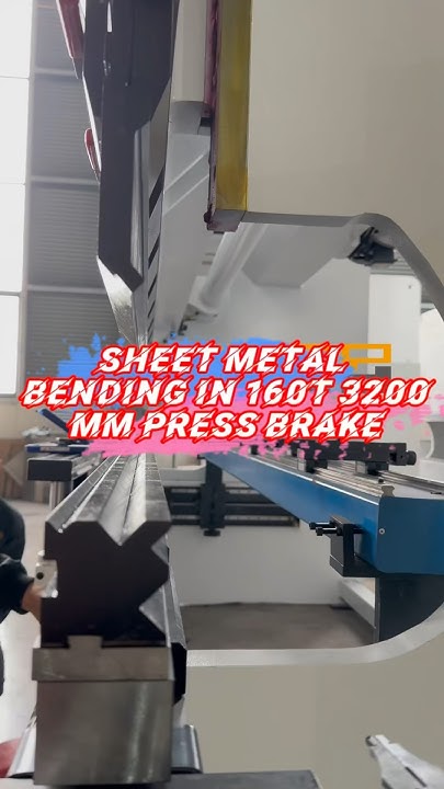 160T 3200mm CNC Press Brake Bending Sheet Metal #bendingmachine # ...