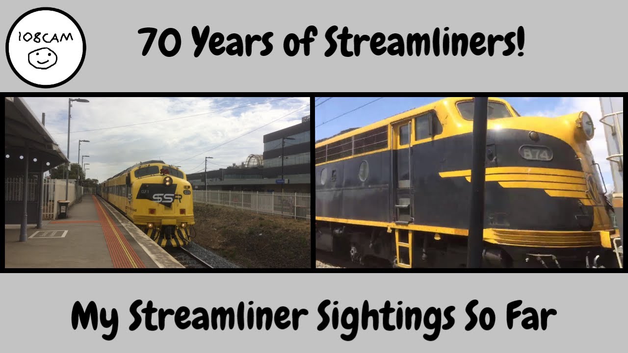 70 Years of Streamliners! My Sightings of Streamliners So Far - YouTube