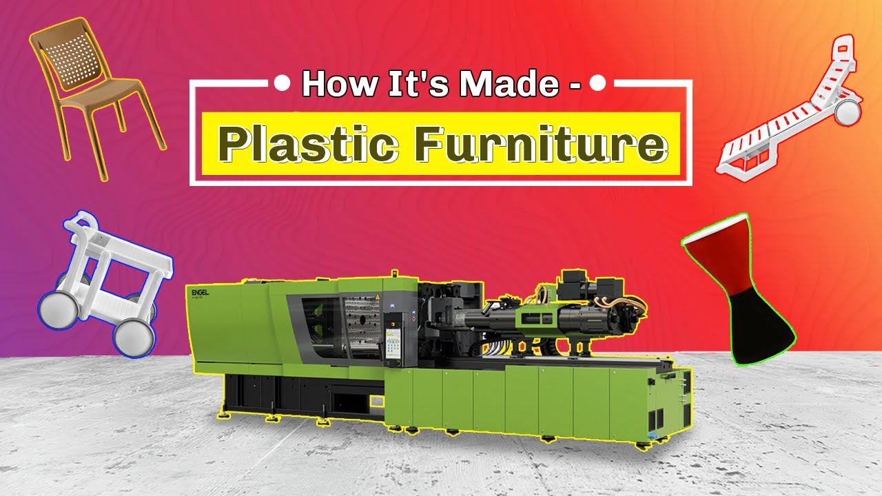 How are plastic chairs & other plastic products made? The Injection ...