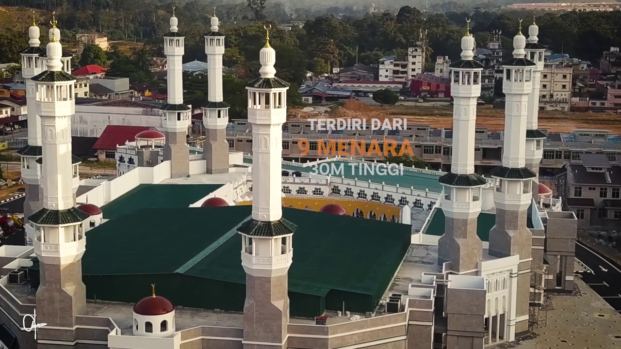 Masjid Razaleigh Gua Musang - Aerial Cinematic - YouTube