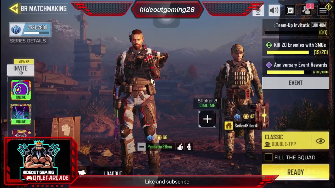 Cod mobile chill stream - YouTube