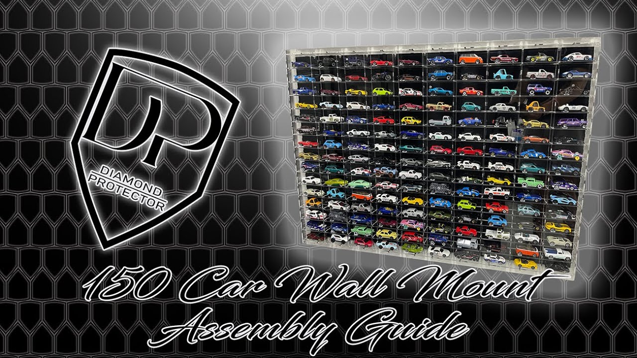 How to Assemble | Diamond Protector 150 Car Wall Mount Display | Step ...