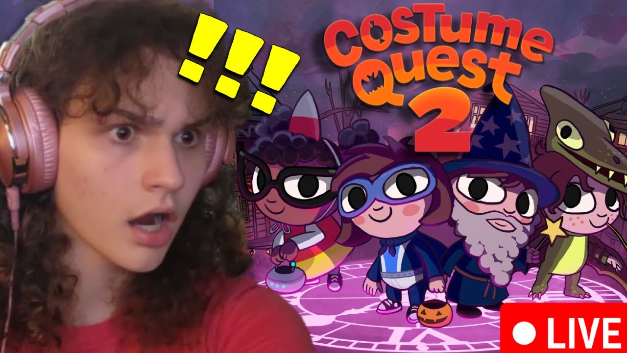 🔴CANDY IS ILLEGAL IN THIS GAME | COSTUME QUEST 2 - YouTube