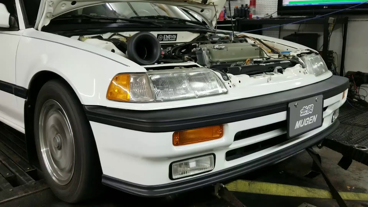 D16A6 stroker All Motor Dyno - YouTube