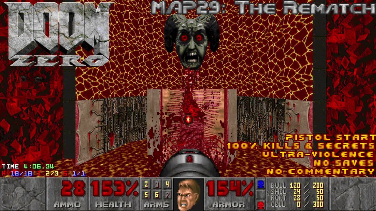 Doom Zero - MAP29: The Rematch - YouTube
