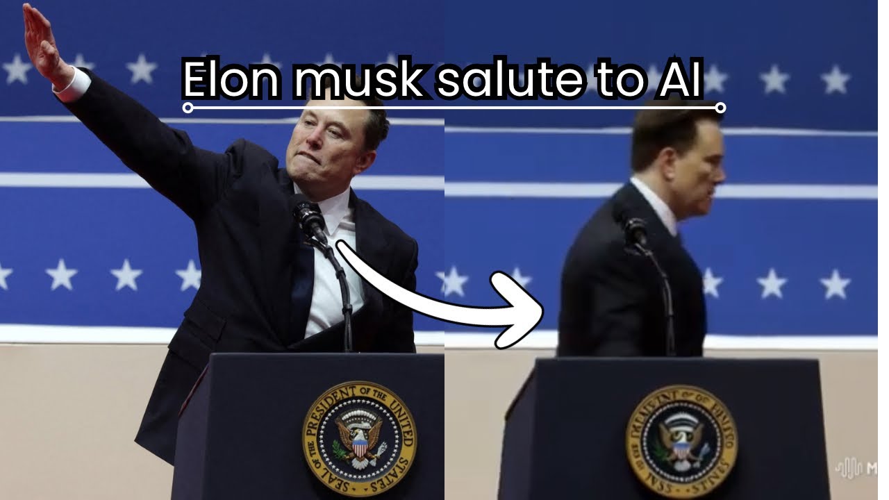 Elon musk salute meme image to Ai (funny) - YouTube