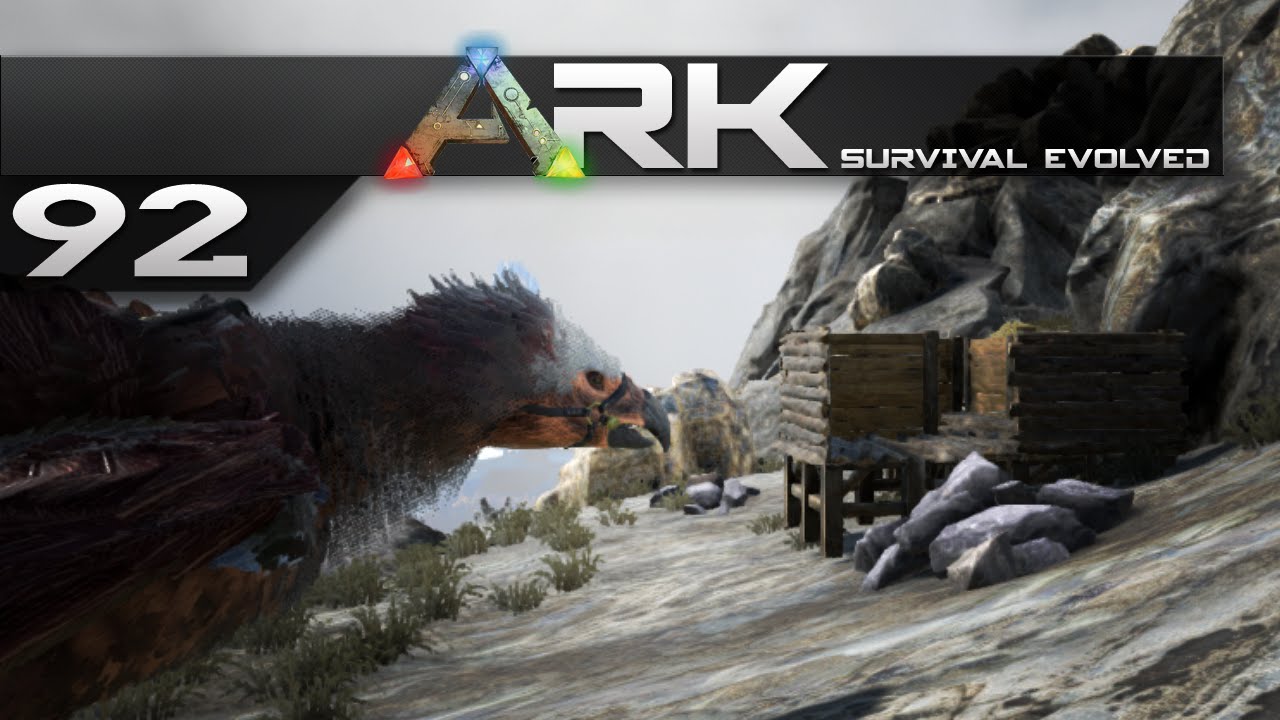 ARK: Survival Evolved || 92 || Mountain Fort - YouTube